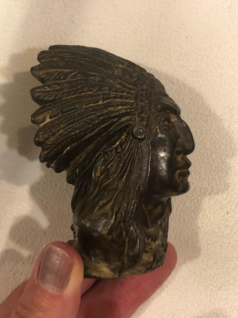 Metal Indian Sculpture For Sale at 1stDibs