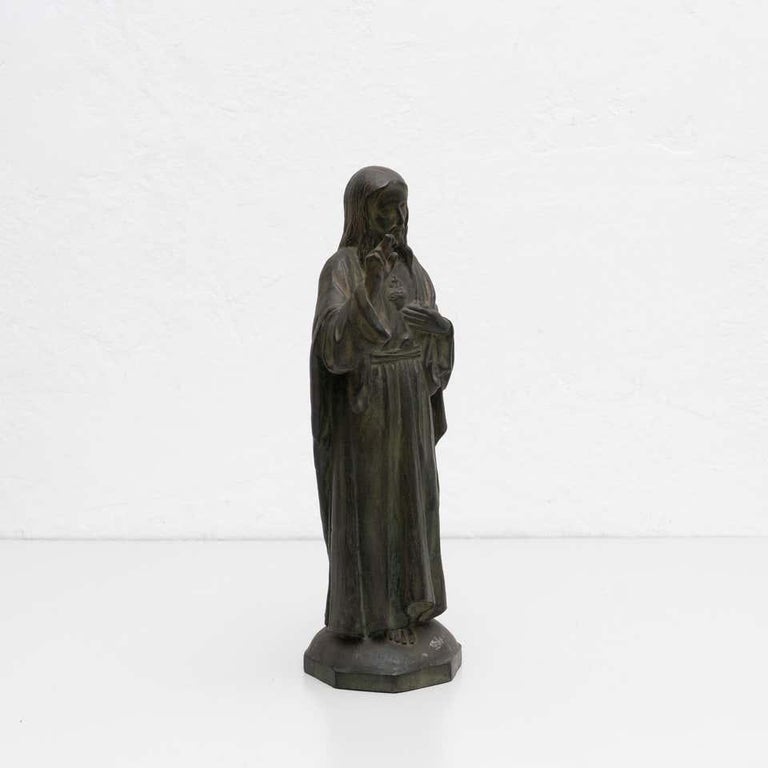 Metal Jesus Christ Memorabilia Figure, circa 1950 For Sale at 1stDibs