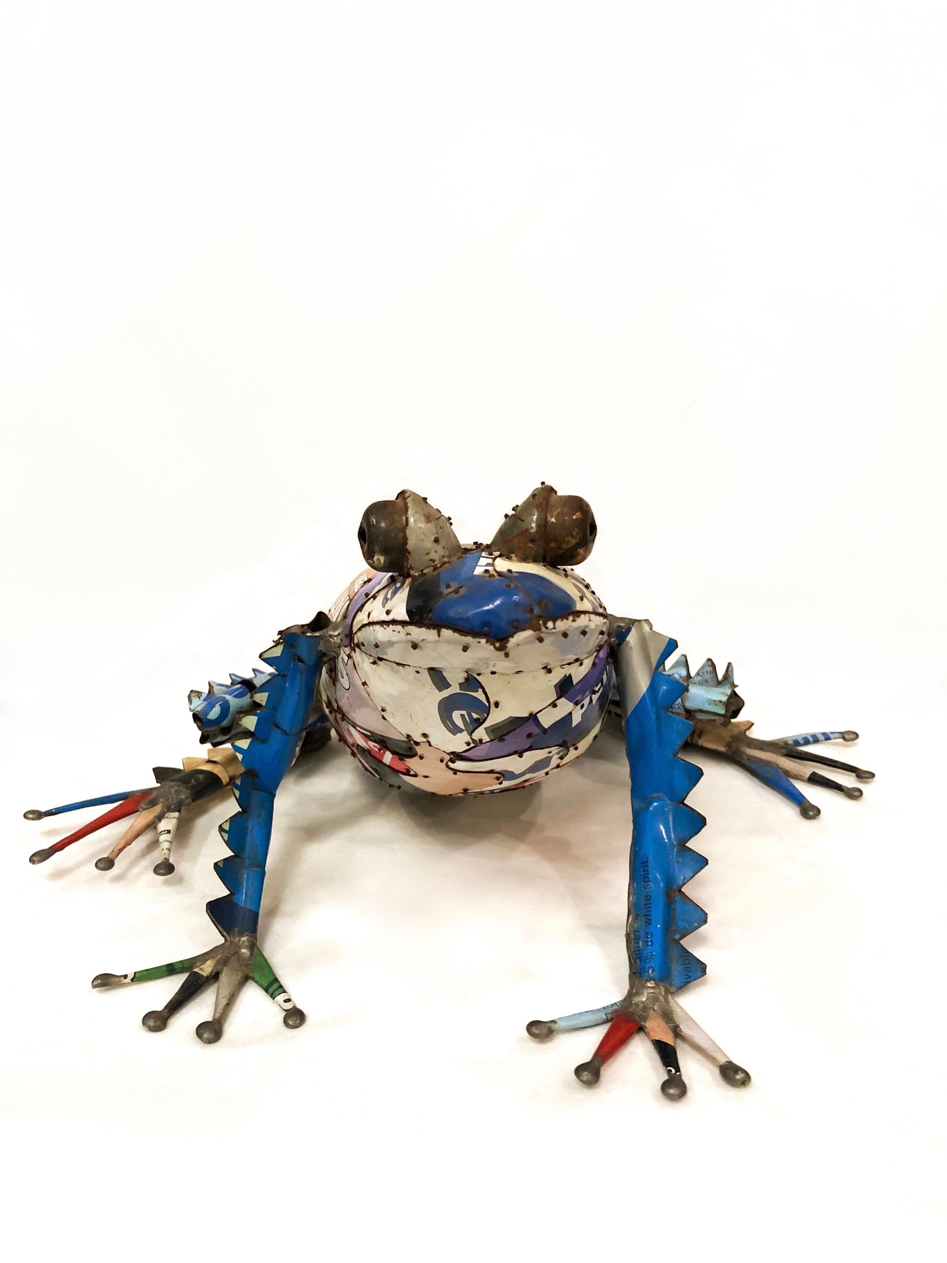 Metal Patchwork Sculpture by Artist Peter Grieve, USA, 1998 For Sale at ...