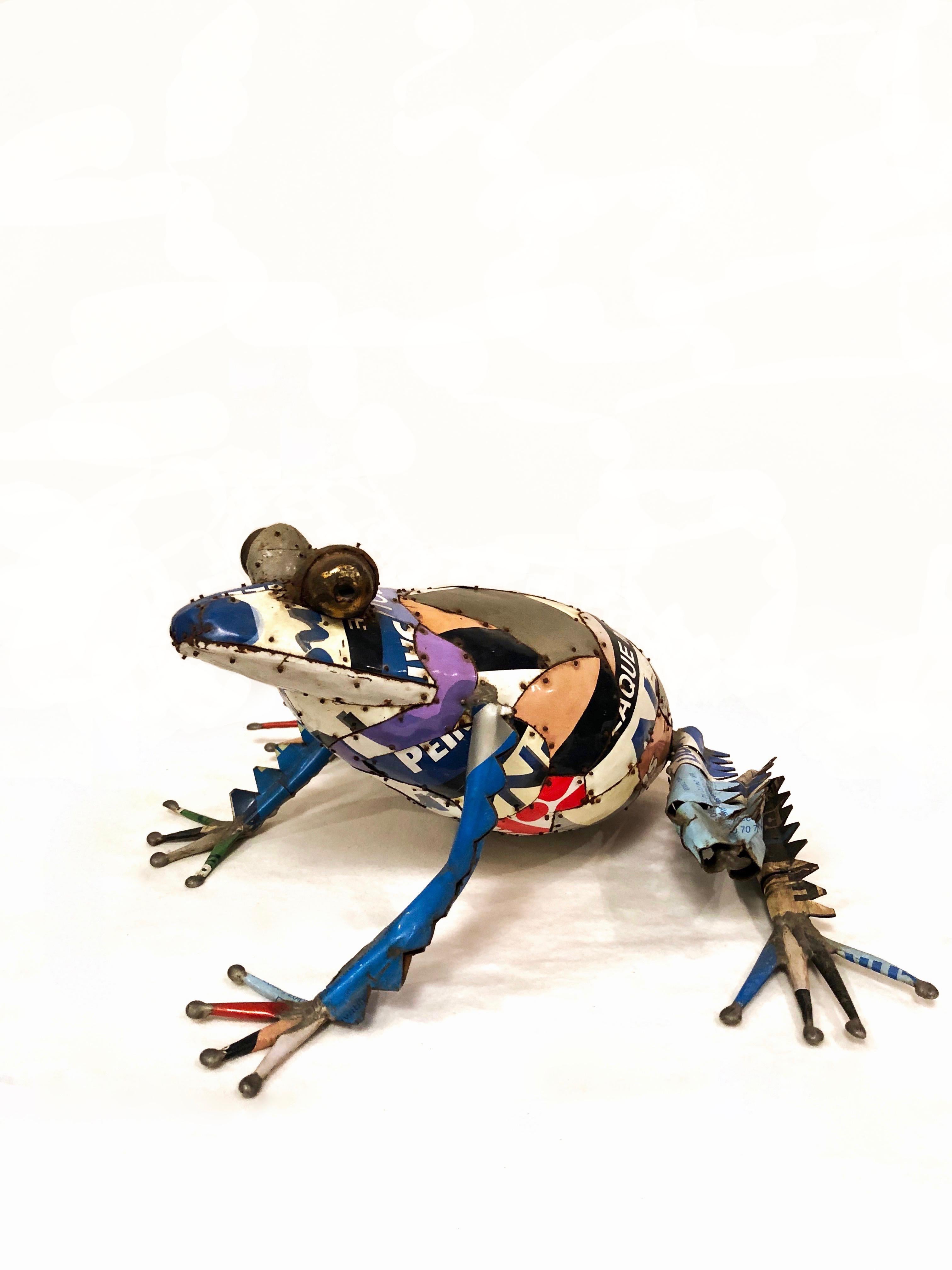 Metal Patchwork Sculpture by Artist Peter Grieve, USA, 1998 For Sale at ...