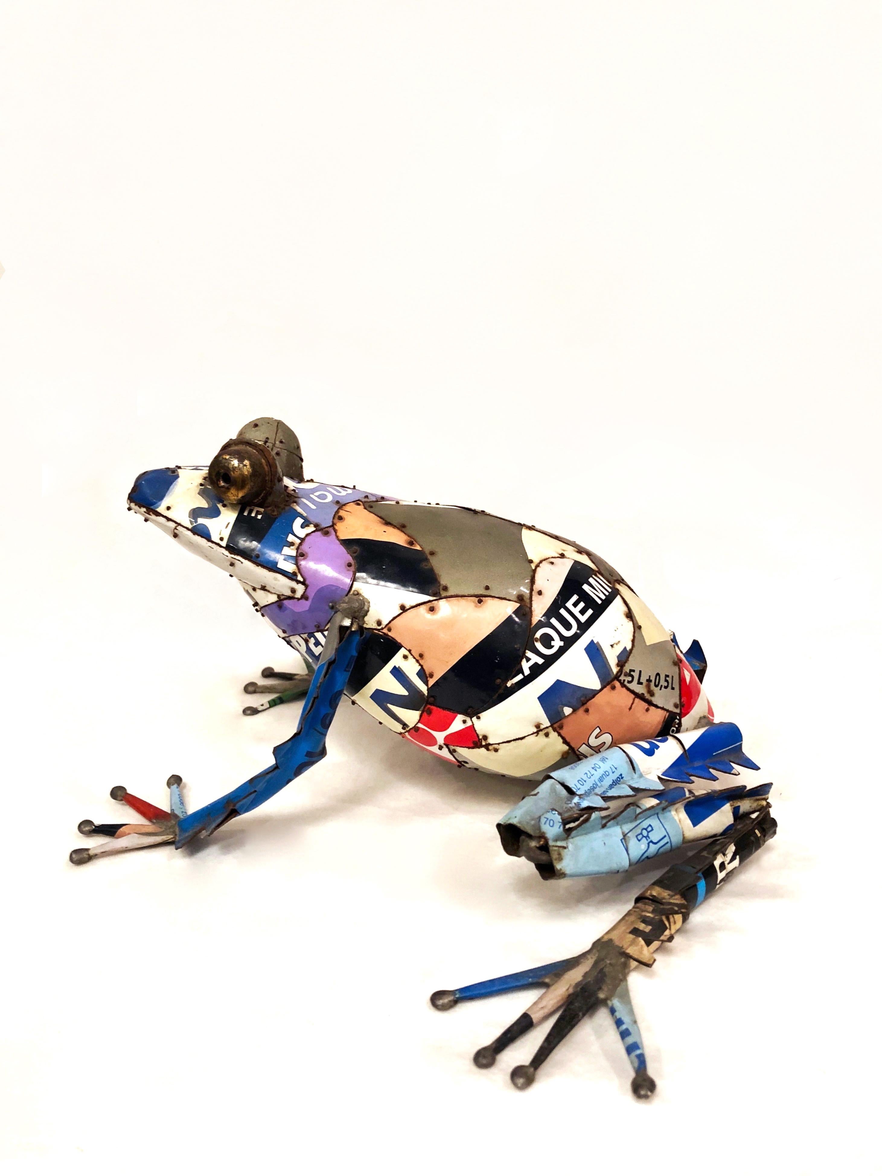 Metal Patchwork Sculpture by Artist Peter Grieve, USA, 1998 For Sale at ...