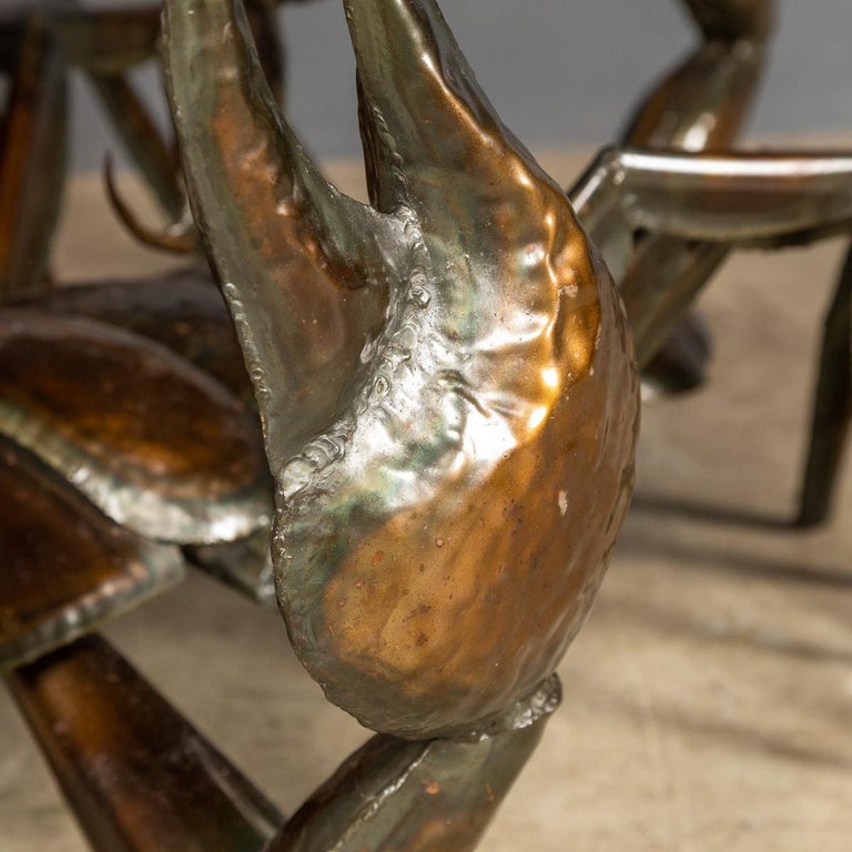 Metal Scorpion Shaped Coffee Table, c.1970 For Sale at 1stDibs