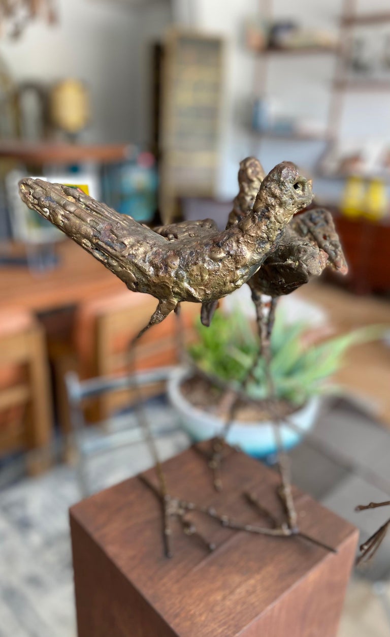 Metal Sculpture by Texas Artist Jacqui Von Honts at 1stDibs