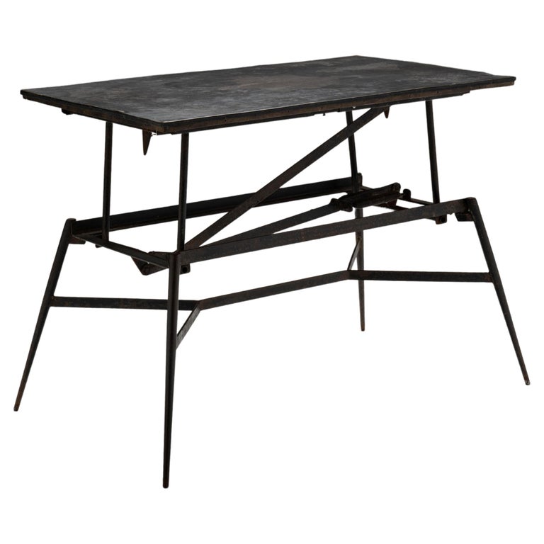 Metal System Table, France, Circa 1950 at 1stDibs