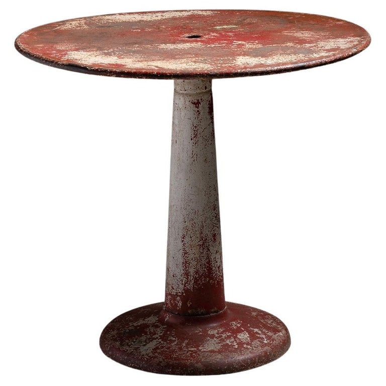 Metal Tolix Table, France, circa 1920 For Sale at 1stDibs