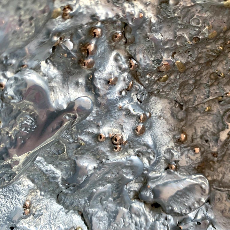 21st Century - Meteorite Bowl XLA 8 - Pewter Bronze Brass Xavier ...
