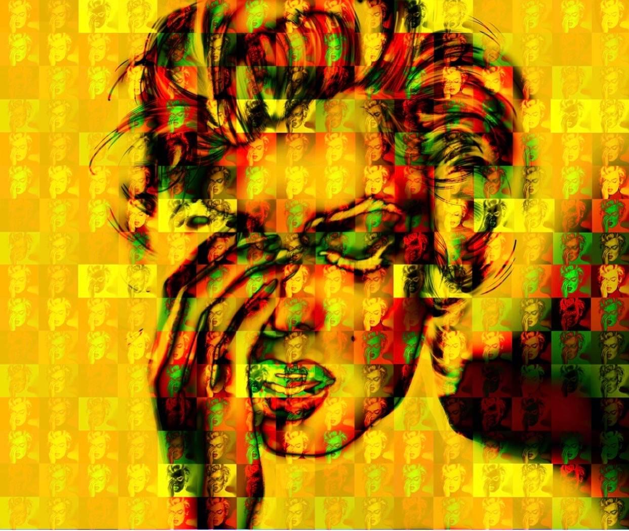 Claire Westwood - Deer in the Blue Woods, Digital Limited Edition Print ...