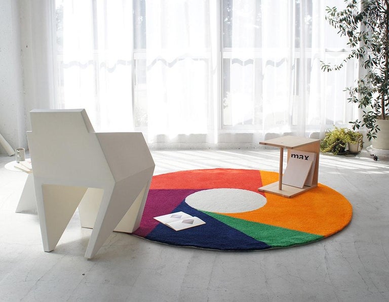 Metrocs - Max Bill - Wool Color Wheel Rug For Sale at 1stDibs