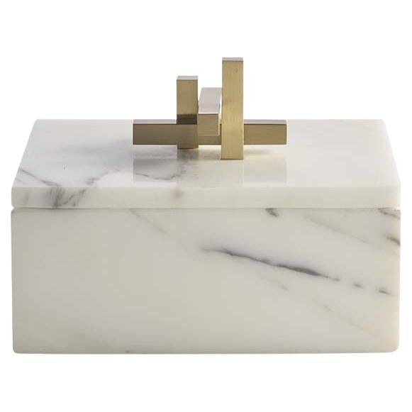 Metropolis Box Rectangle Viola Marble by Greg Natale For Sale at 1stDibs