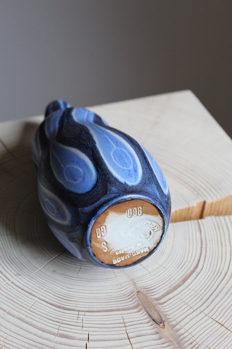 Mette Doller, Vase, Hand Painted Stoneware, Andersson and Johansson ...