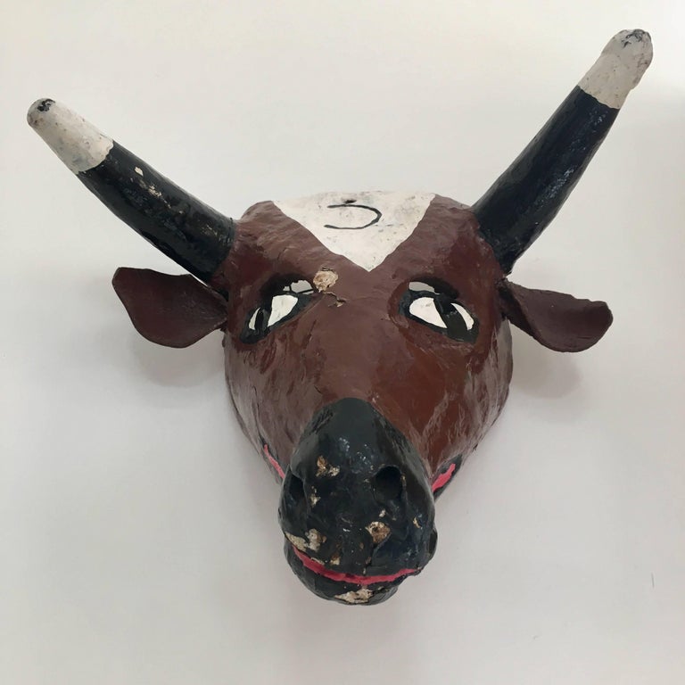 Mexican Bull Mask from Chiapas at 1stDibs