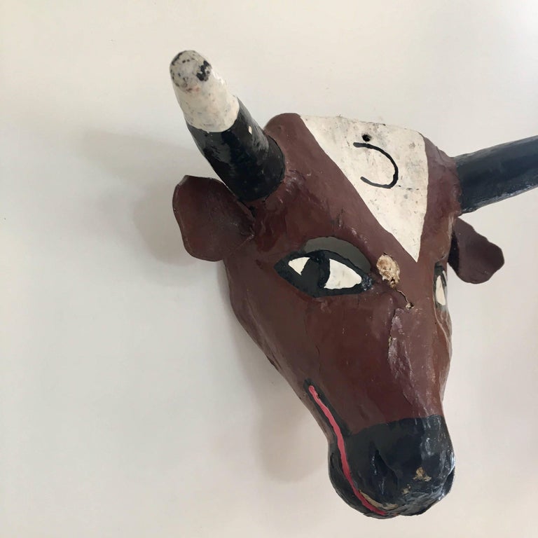 Mexican Bull Mask from Chiapas at 1stDibs
