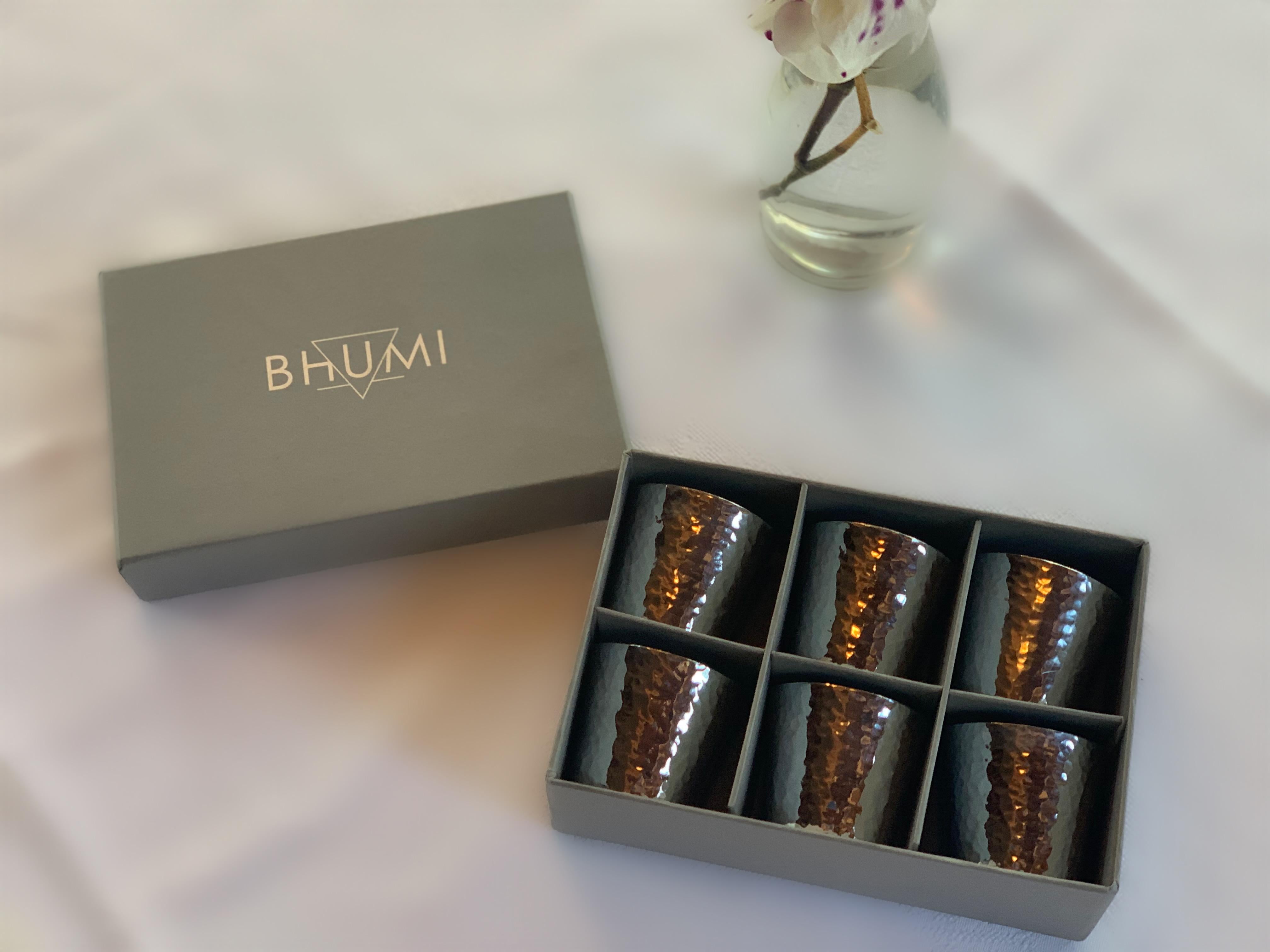 Mexican Hand-Hammered Copper Tequileros For Sale at 1stDibs