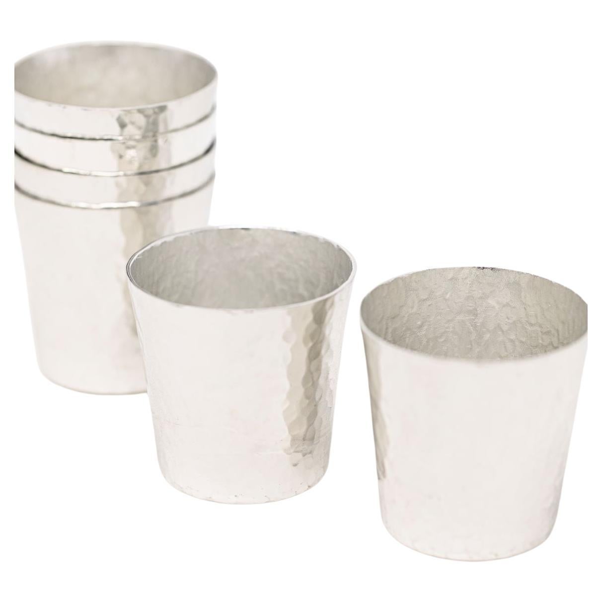 Mexican Hand-Hammered Copper Tequileros For Sale at 1stDibs