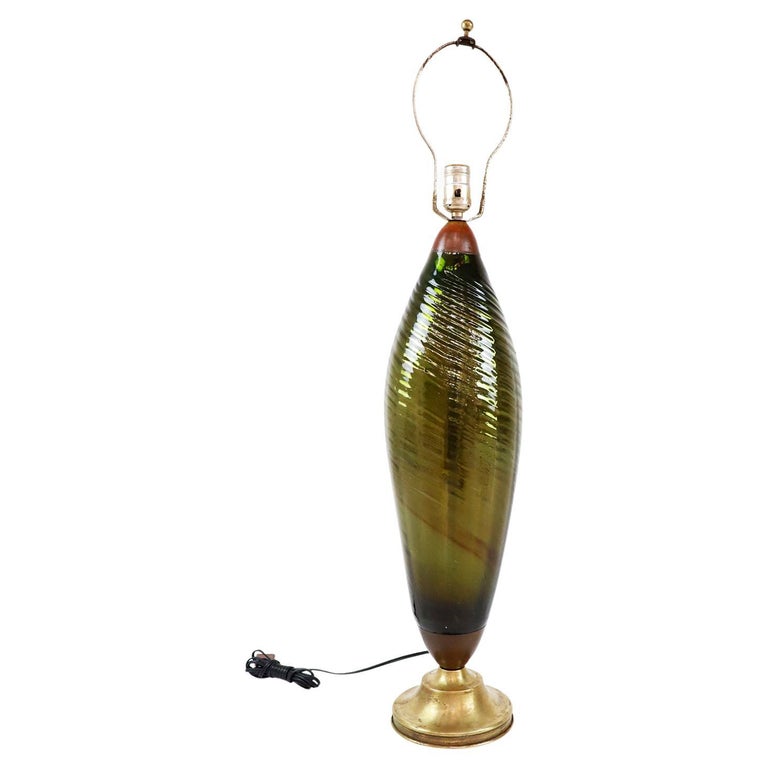 Mexican Handmade Glass Lamp For Sale at 1stDibs | mexican lamp
