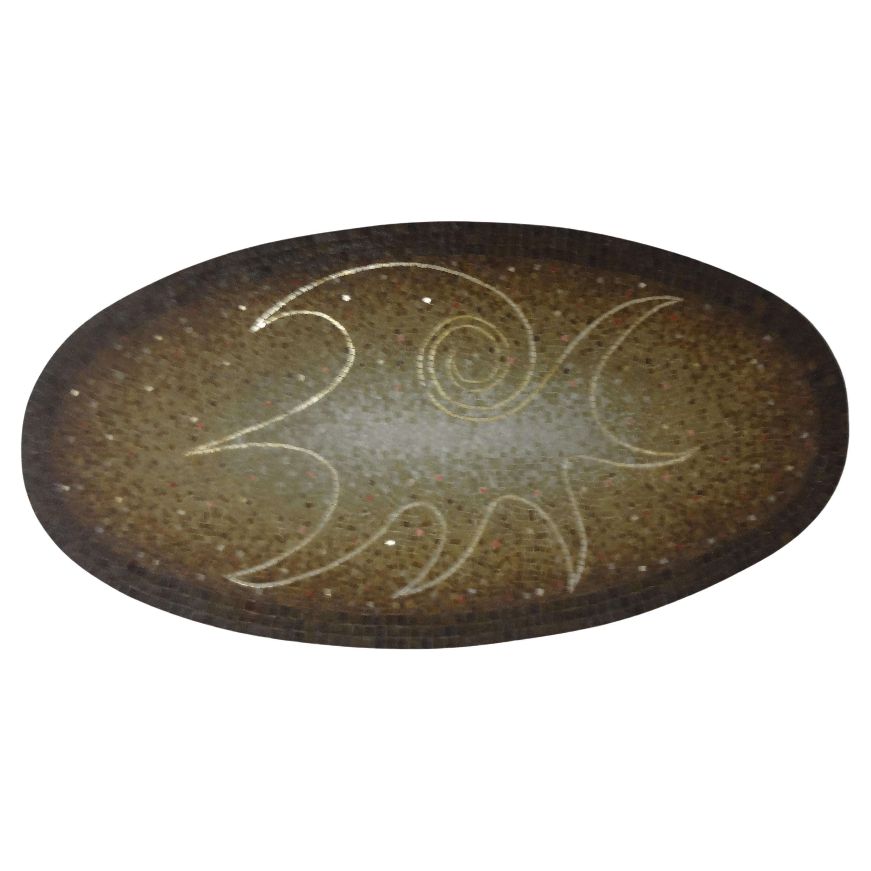 Mexican Modern Mosaic Tile Wall Sculpture Signed Genaro Alvarez For ...