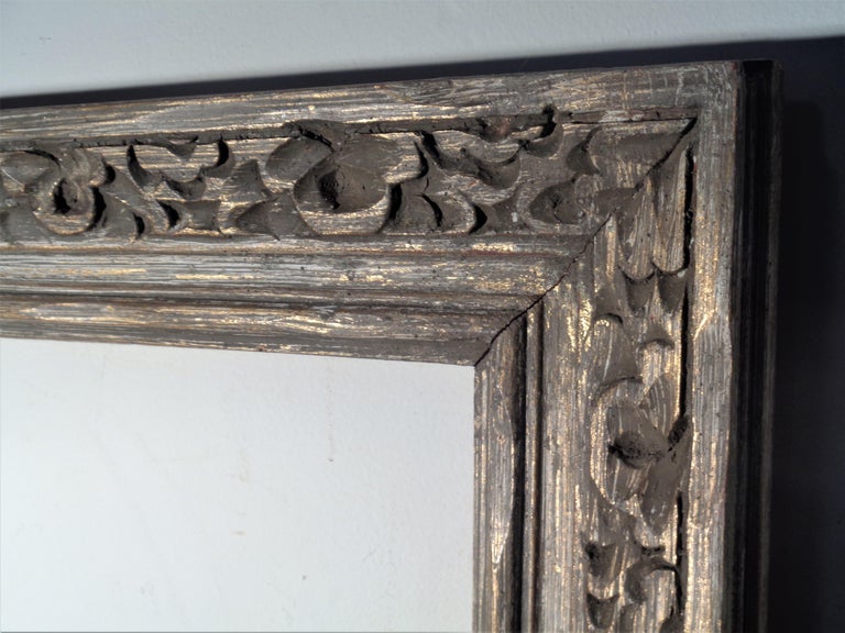 Mexican Modernist Large Carved Wood Frame, 1960's at 1stDibs | mexican ...