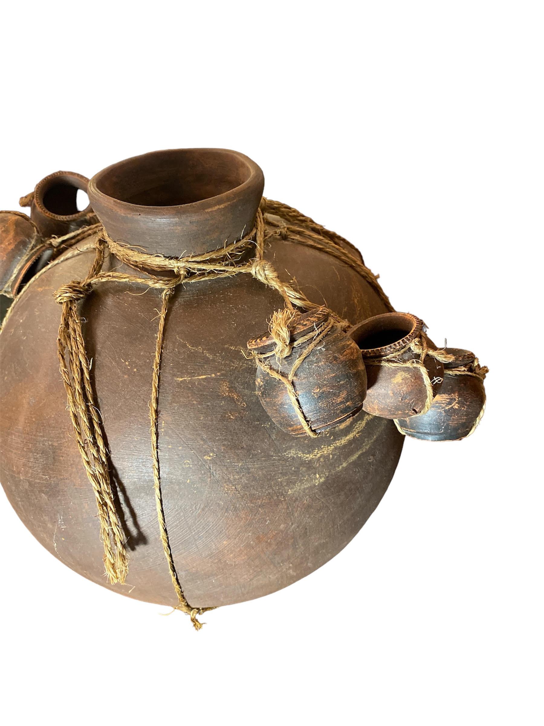 Mexican Pottery Tarahumara Indian Water Jug Pot For Sale at 1stDibs