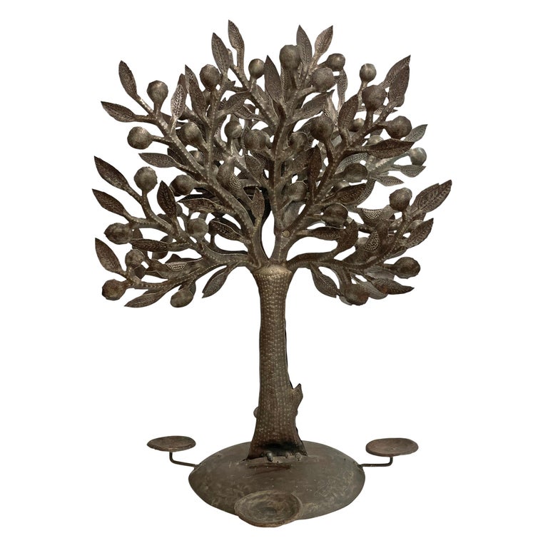 Mexican Tree-of-Life Candelabra at 1stDibs | mexican candelabra