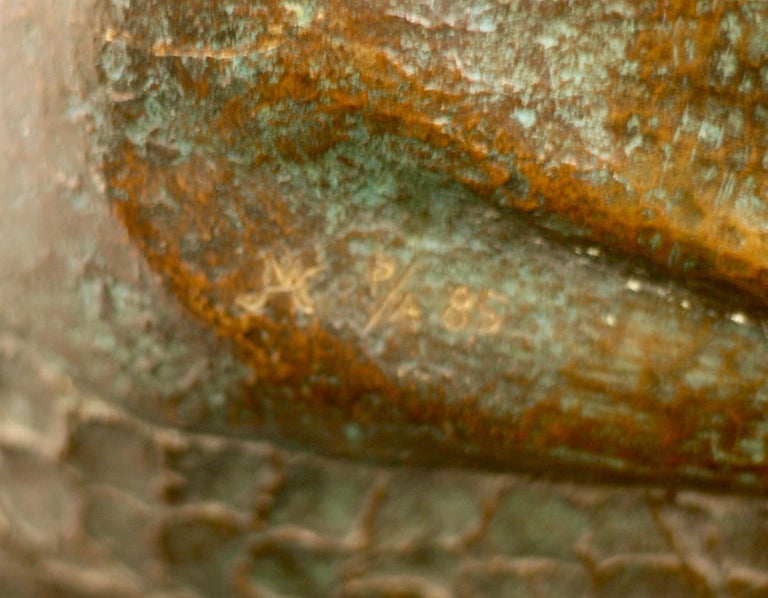 Mexican Woman, Bronze Sculpture by Mexican Artist Victor Hugo Castaneda ...