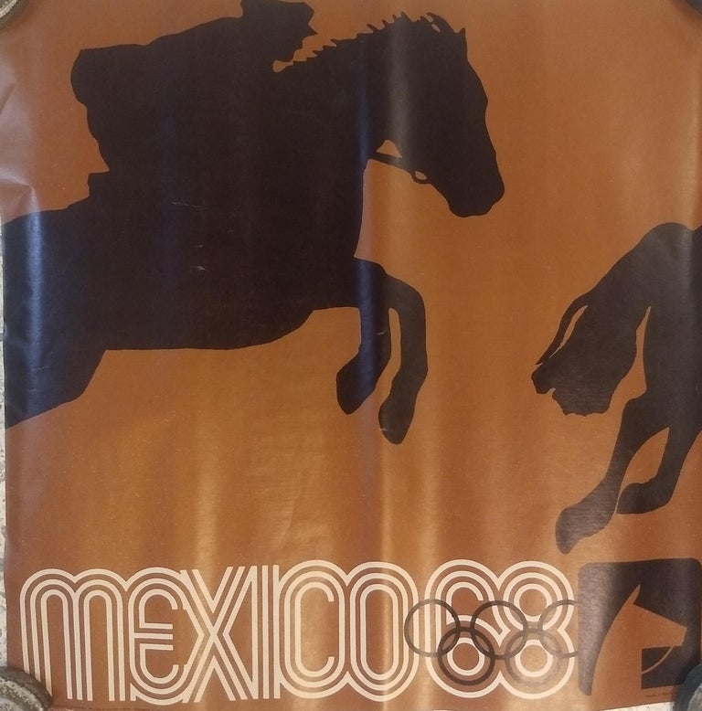 Mexico 68 Olympics Original Posters with Pictograms for Each Sport ...