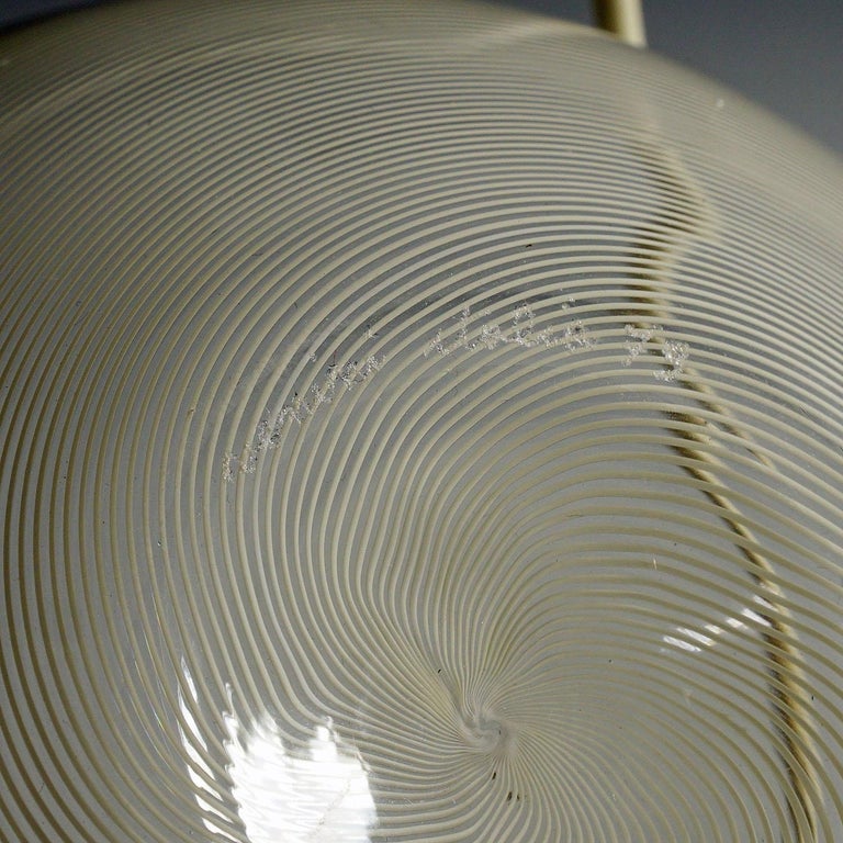 Mezza Filigrana Glass Bowl, Venini Murano 1979 For Sale at 1stDibs