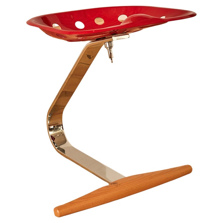 "Mezzadro" Tractor Stool by Achille and Pier Giacomo Castiglioni at 1stDibs