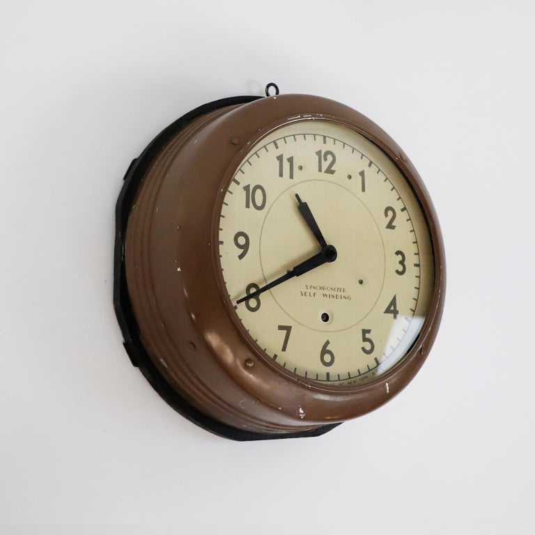 MFD by Self Winding Industrial Clock For Sale at 1stDibs | self winding ...