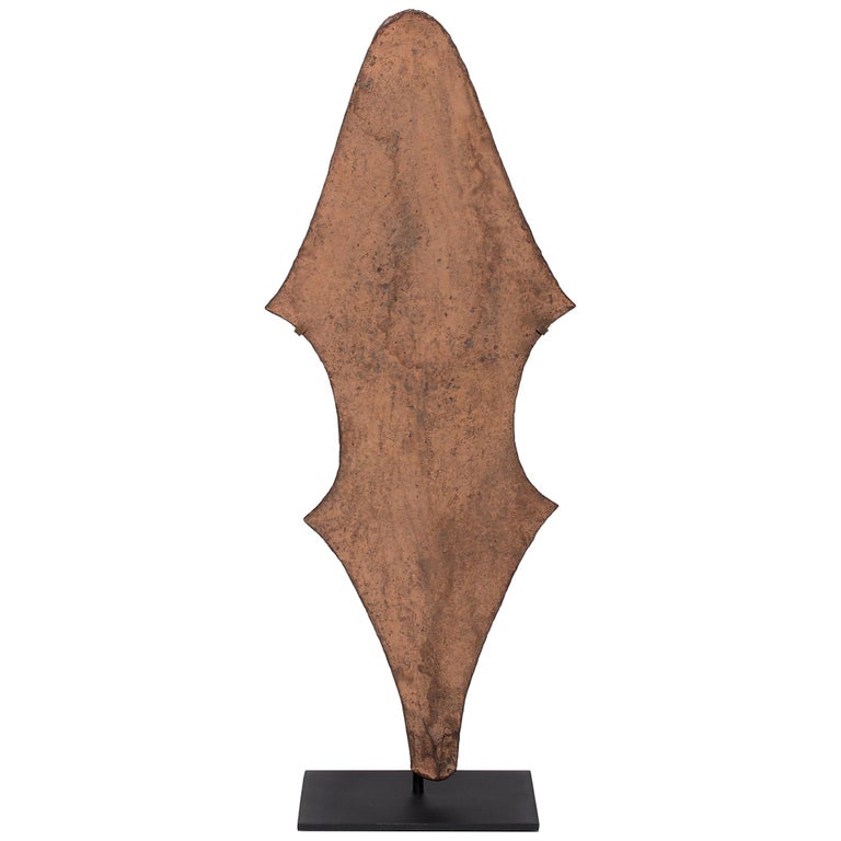 Mfunte Iron Currency on Mount at 1stDibs