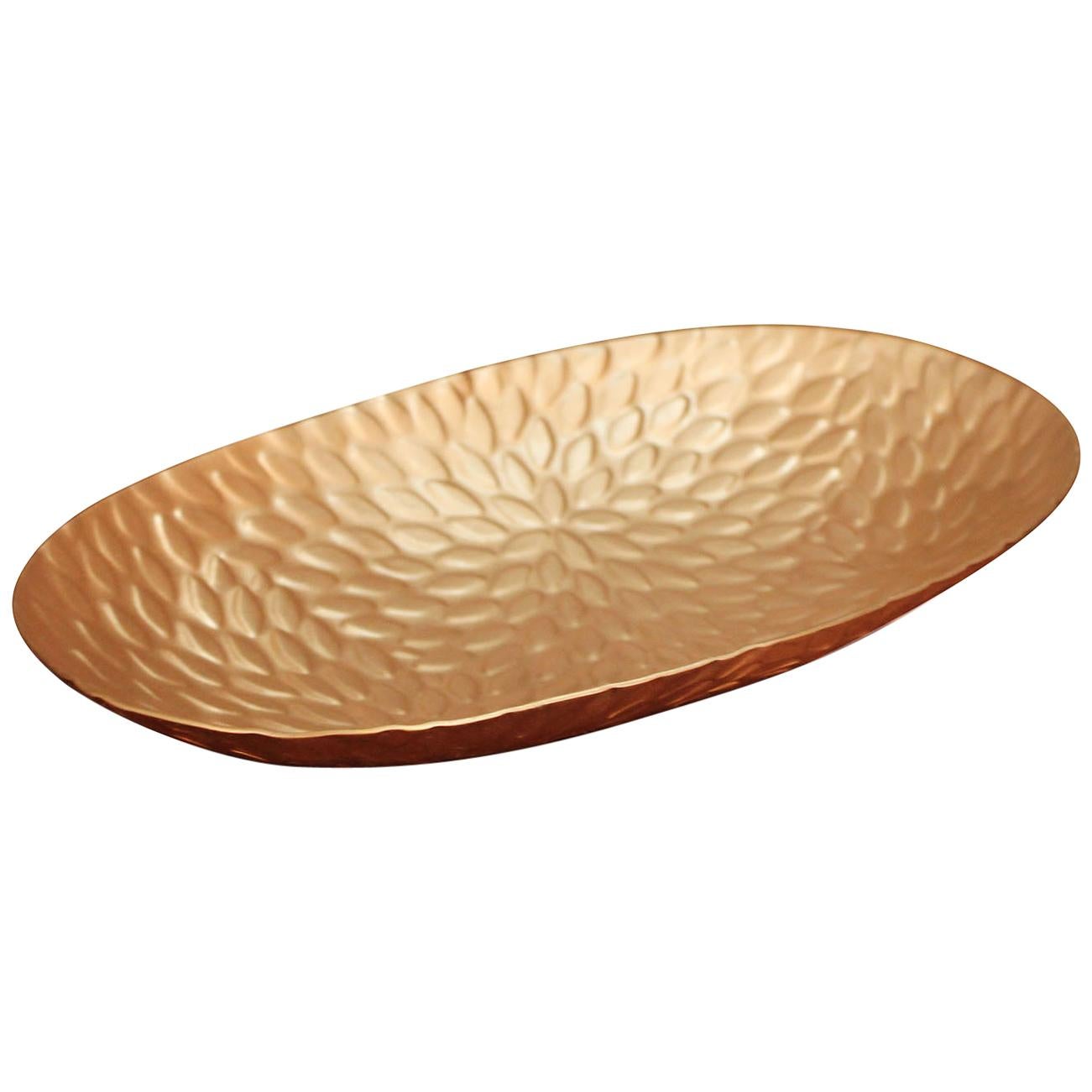 Ana Tray in Matte Brass by CuratedKravet For Sale at 1stDibs