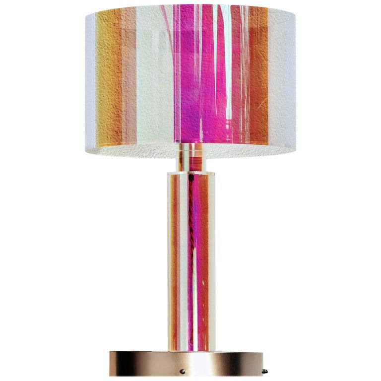 Miami Pinke Tischlampe von Brajak Vitberg im Angebot bei 1stDibs