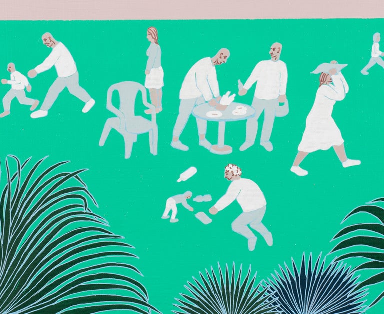 Michał Cygan - The Garden - Young Art, Contemporary Figurative Painting ...