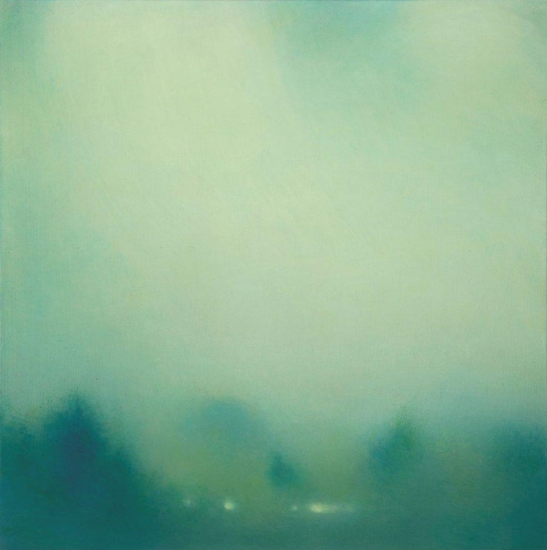 Michael Abrams - "Burnt Meadows Brook" Luminous Impressionist Landscape ...