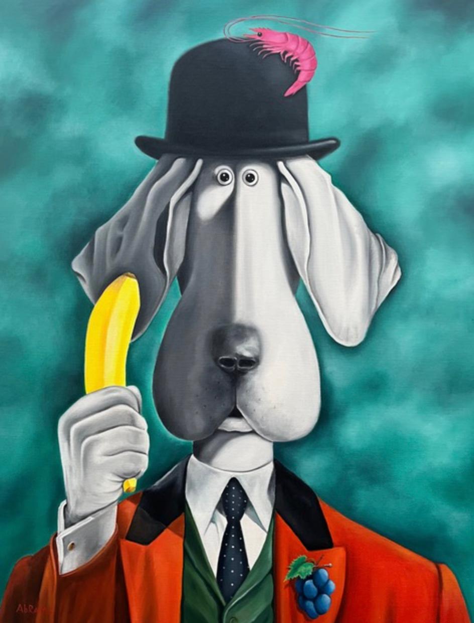 Michael Abrams - Naturaleza muerta- Pintura surrealista animal original ...