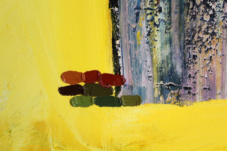 Michael Adamson Communal Index 1999 Abstract Color Field Oil Painting ...