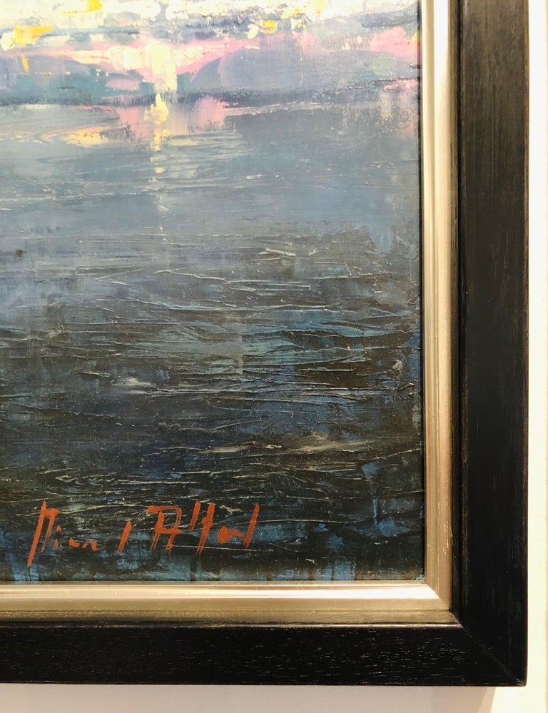 Michael Alford - Nightfall, St Paul's - modern cityscape UK London ...