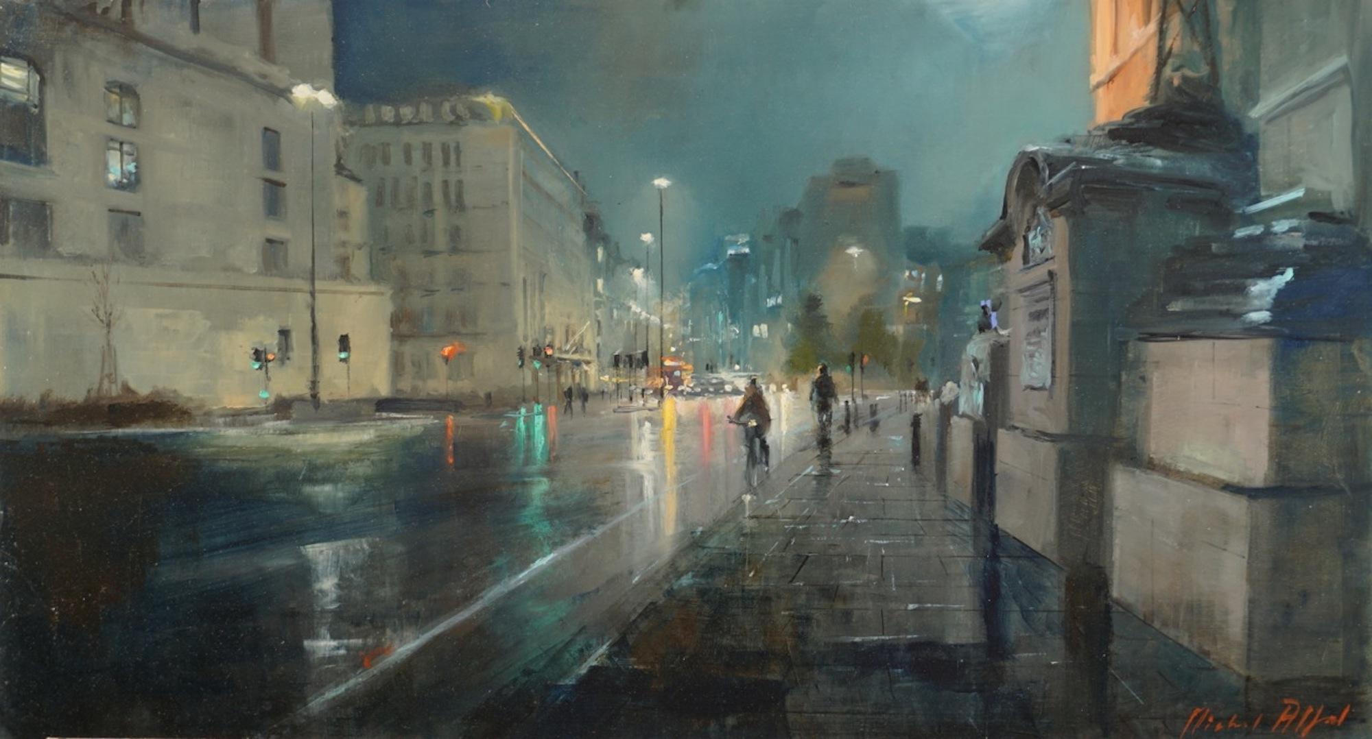 Michael Alford - Breaking Surf - beach seascape waterscape oil painting ...