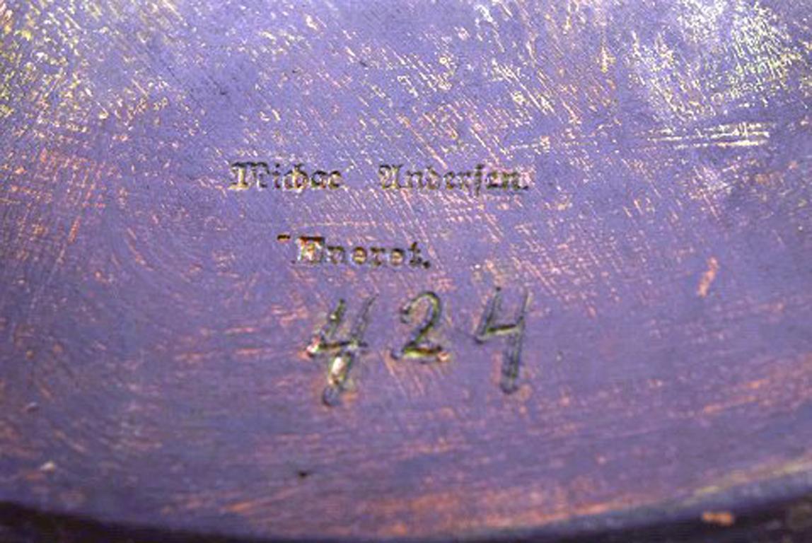 Michael Andersen, Very Large and Rare 'Old Nordic' Tub / Jar of ...