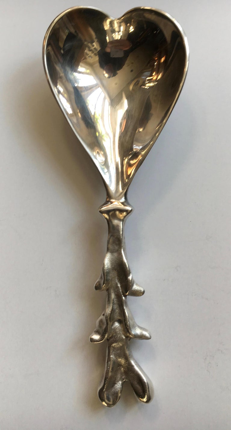 Michael Aram Silver Plate Serving Pieces I LOVE YOU Valentines Day Gift ...