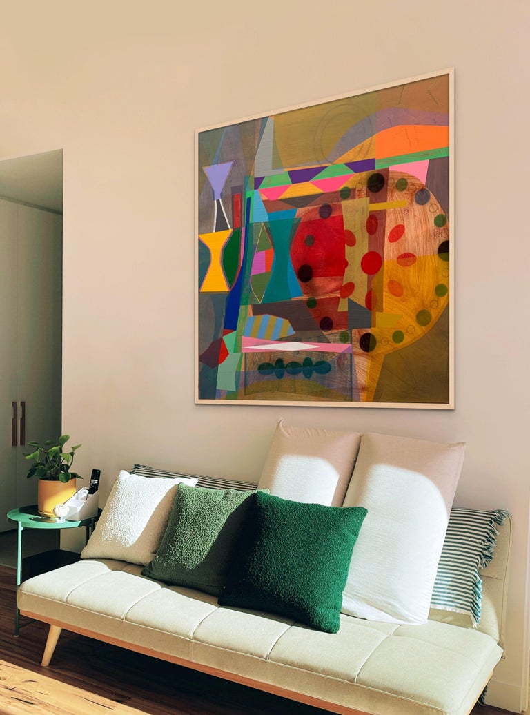 Michael Barringer - A Nature of The Sun (Abstract painting) For Sale at ...