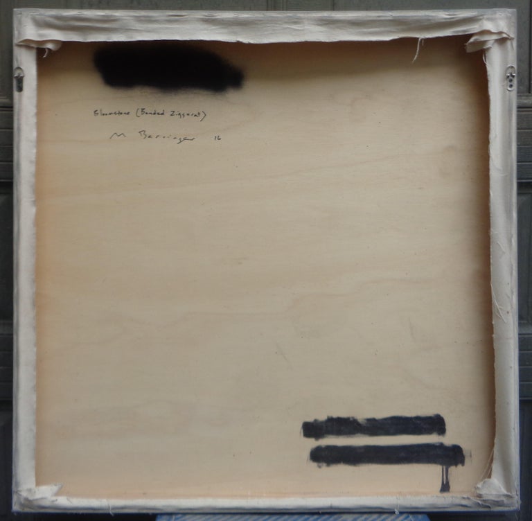 Michael Barringer - Bloomstone (Banded Ziggurat) (Abstract Painting ...
