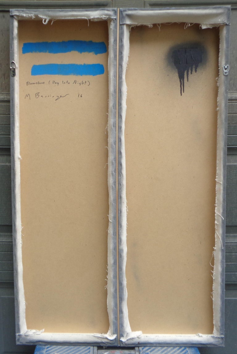 Michael Barringer - Bloomstone (Day Into Night), (Abstract Painting ...