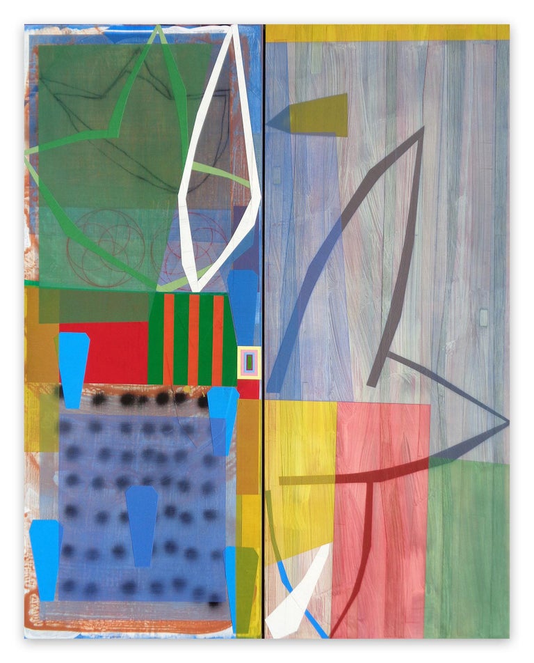 Michael Barringer - Bloomstone (Greenhouse), (Abstract Painting) For ...