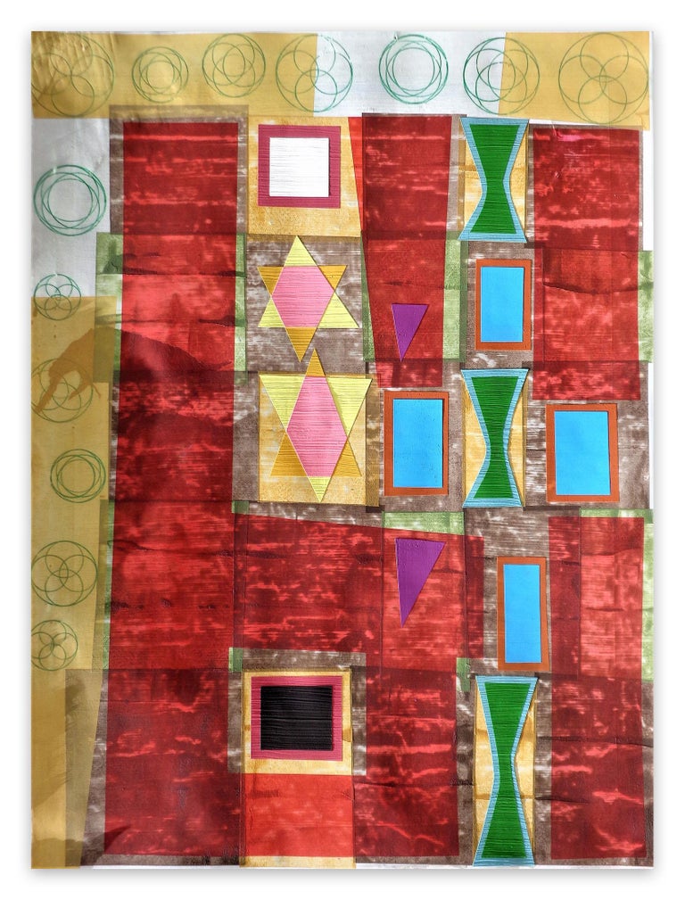 Michael Barringer - Liminal Icon (GB Swatch 2), (Abstract Painting) For ...