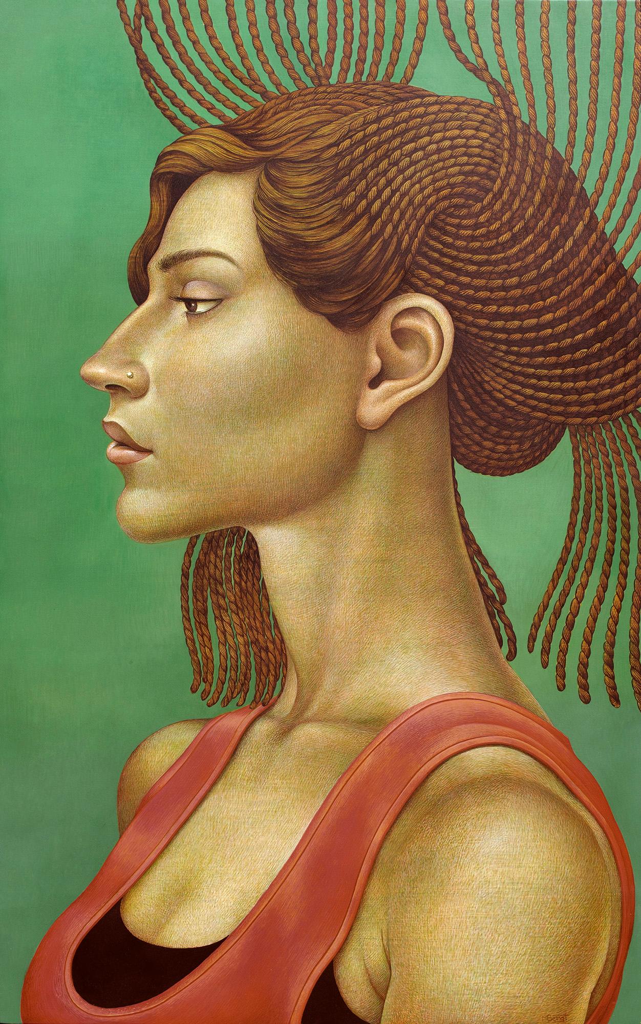 Benvenuto di Giovanni - Virgin and Child with Saints Jerome and Bernard ...