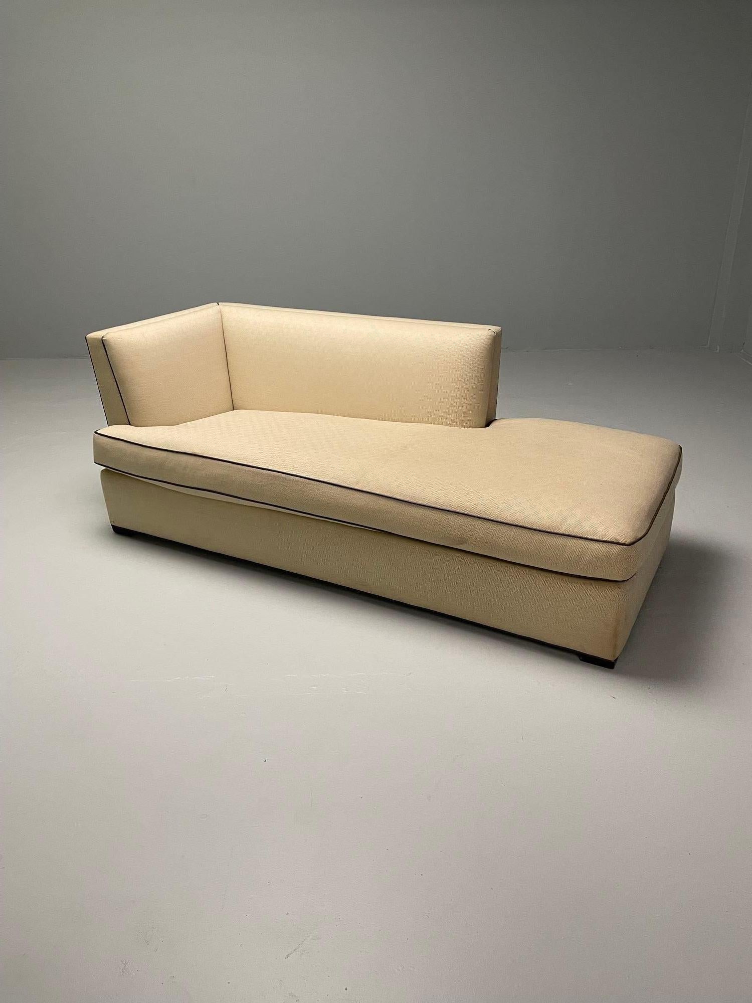 Michael Berman, Modern, Sofa or Daybed, Beige Tweed, USA, 2000s For ...
