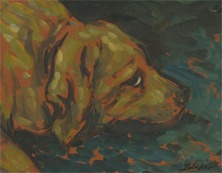 Michael Blaker - Michael Blaker (b.1928) - Mid 20th Century Oil ...