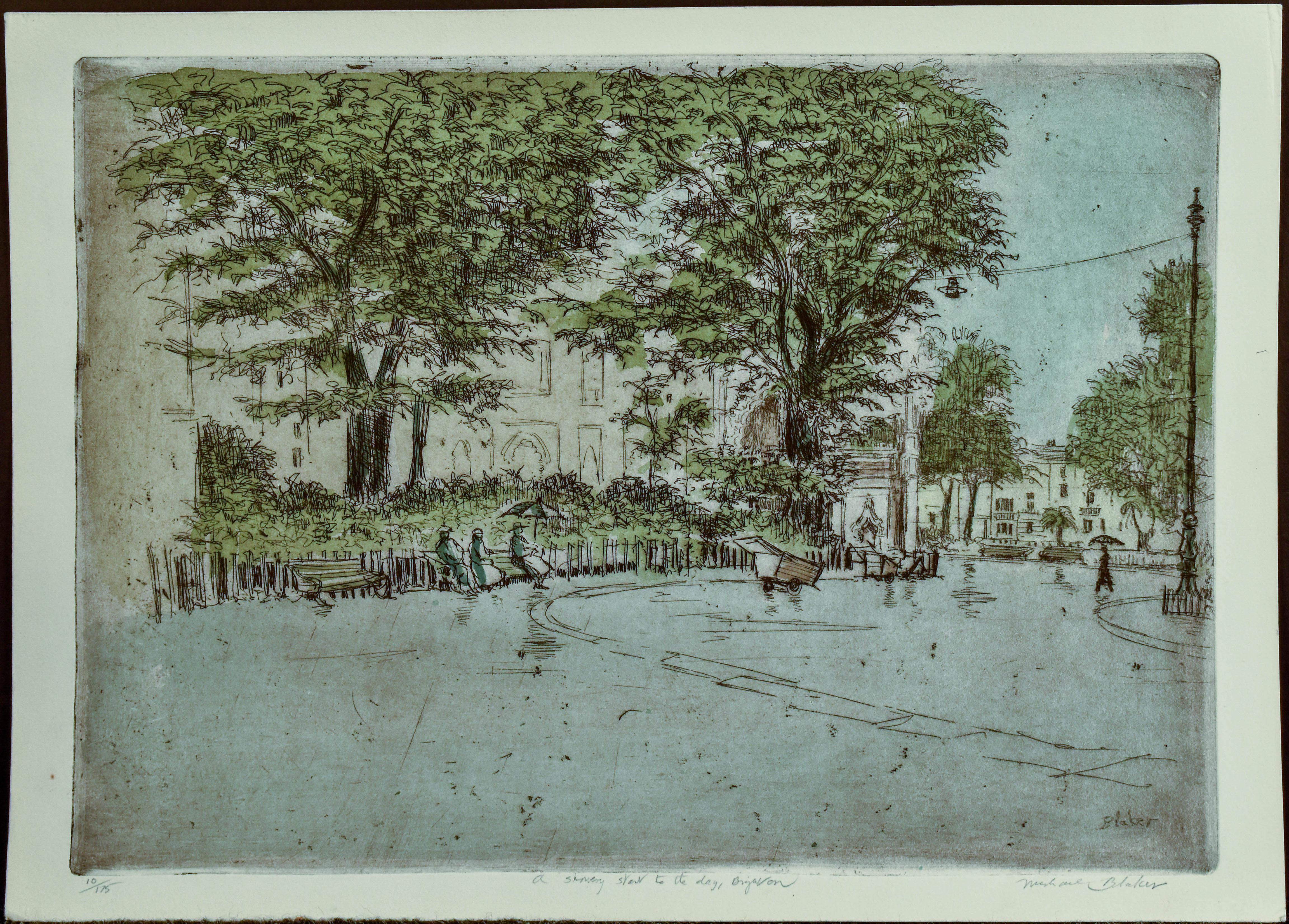 Michael Blaker - Michael Blaker, "A Showery Start to the Day, Brighton ...