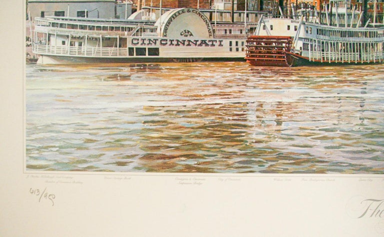Michael Blaser - The Public Landing/Cincinnati, 1900 For Sale at ...