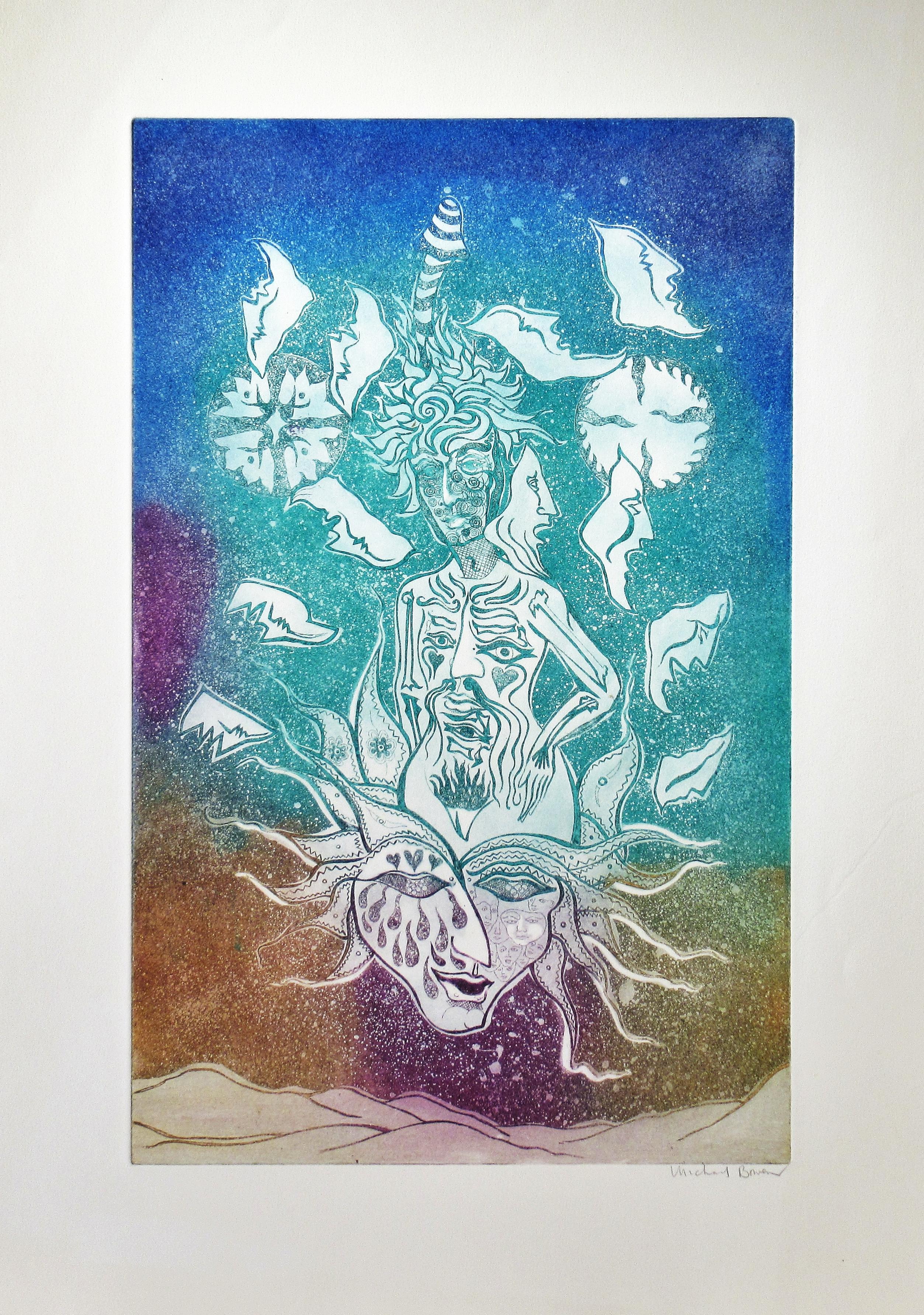 Michael Bowen - Mask and Personage, Variant #1 For Sale at 1stDibs ...